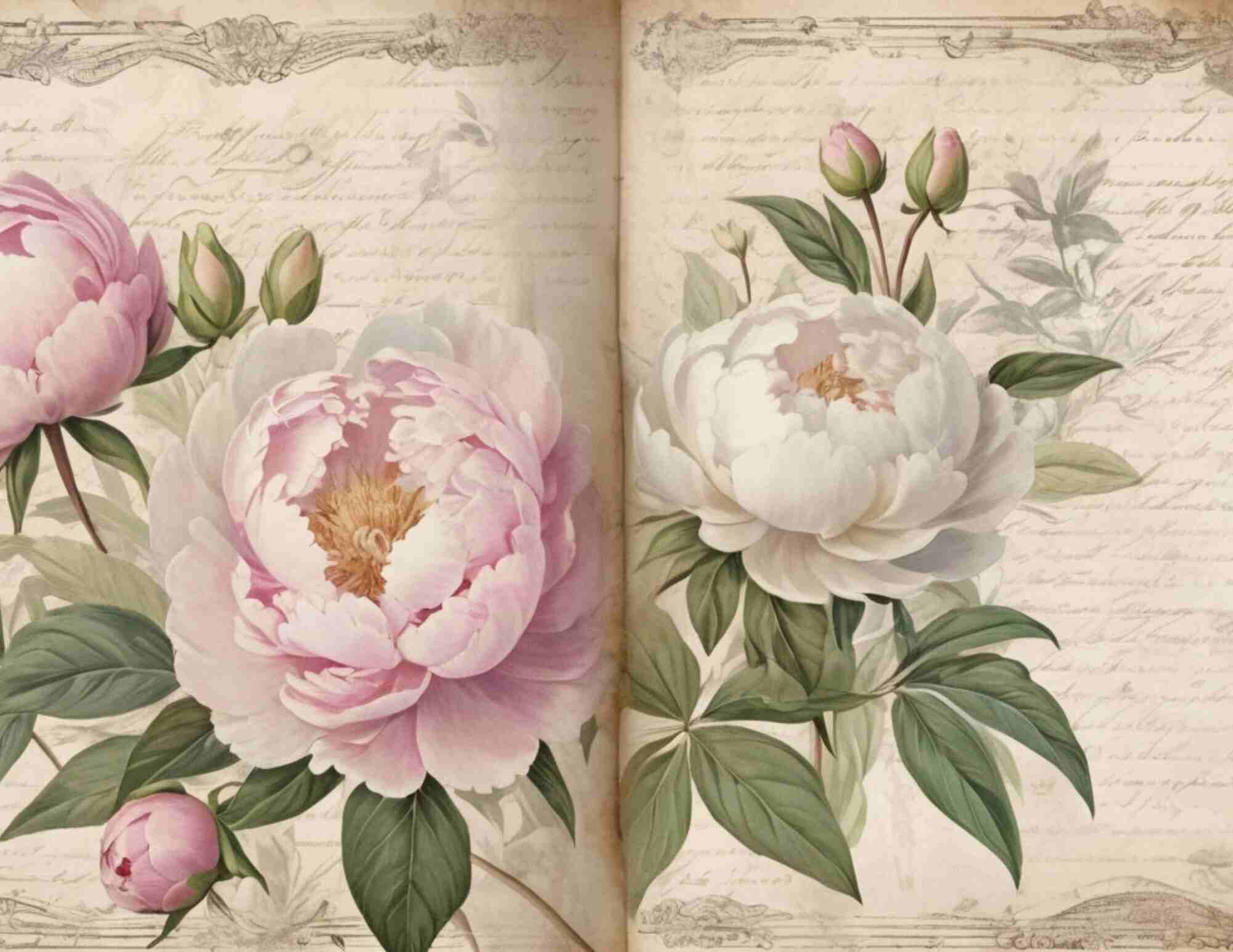 Free Vintage Junk Journal Printables - by Lina & June