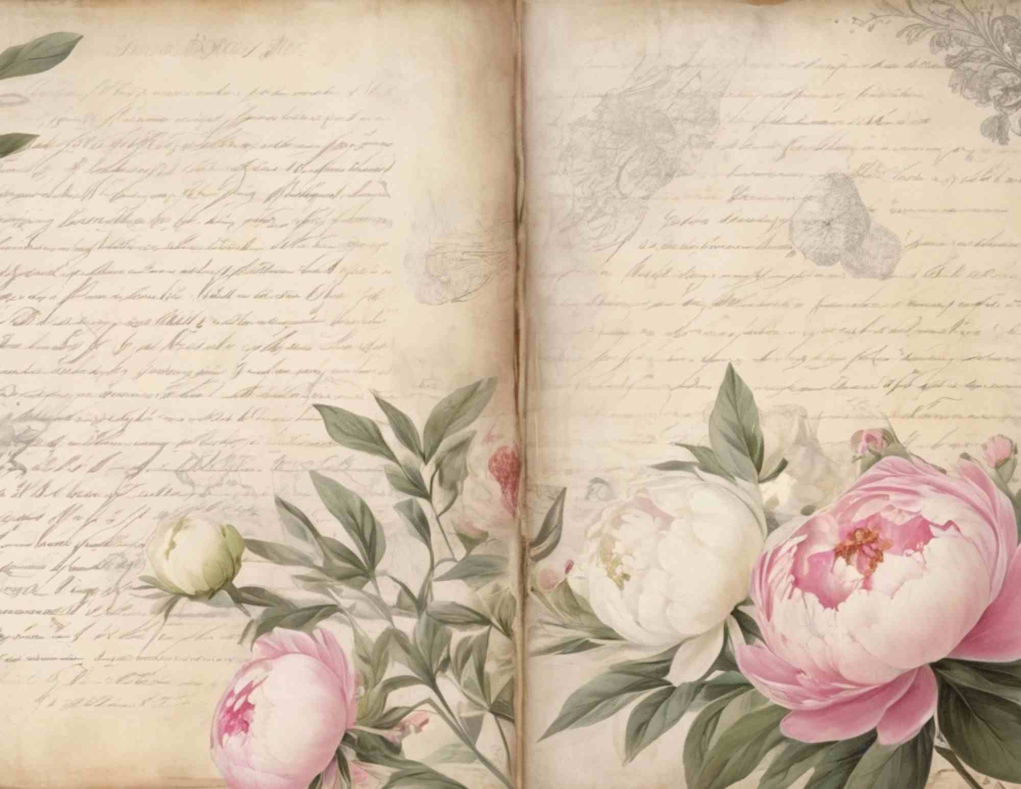 Free Vintage Junk Journal Printables - by Lina & June